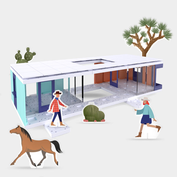 Bundle kit with a GO Eco and a Desert Living Model House Kits – Arckit