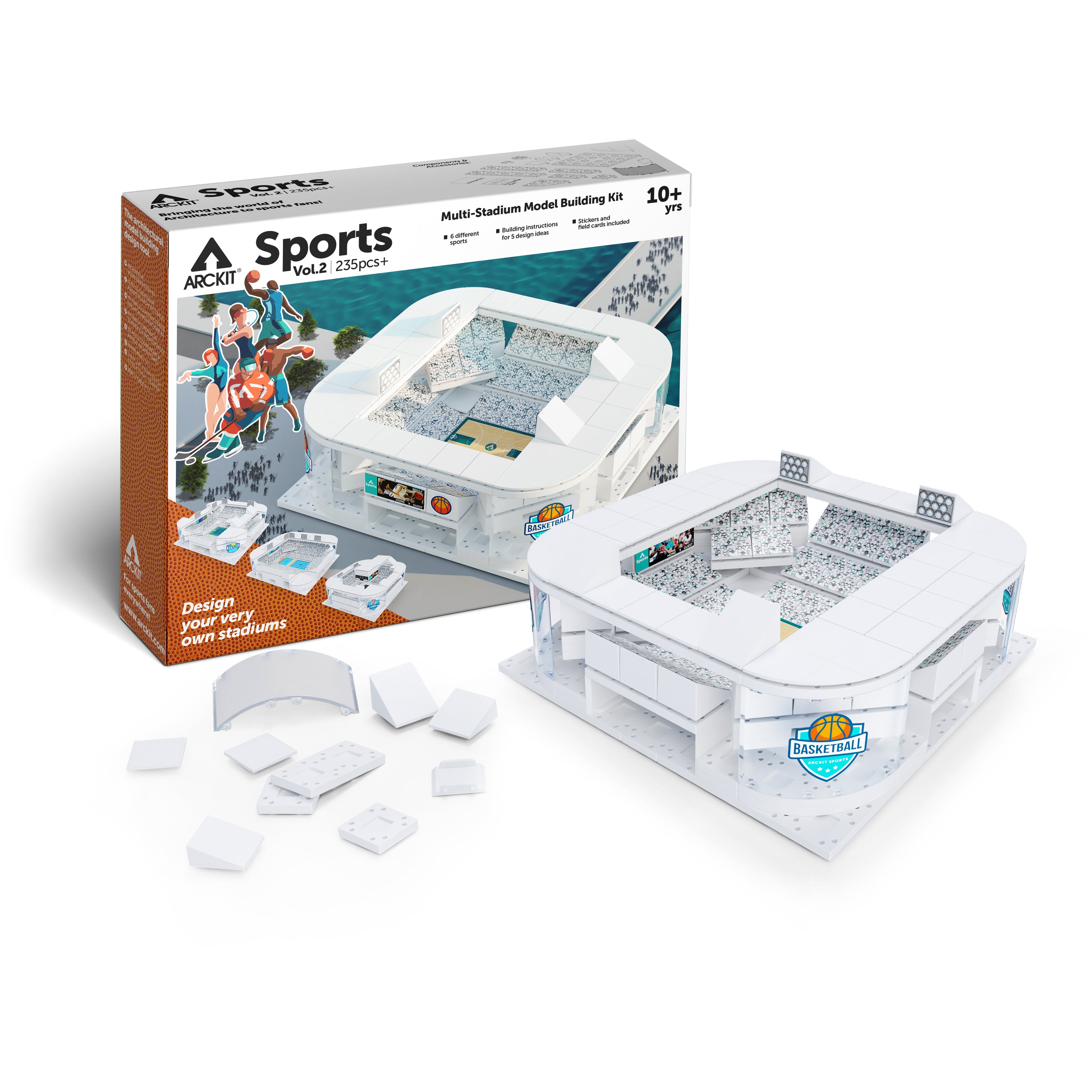 Stadium Scale Model building kit, Volume 2 – Arckit
